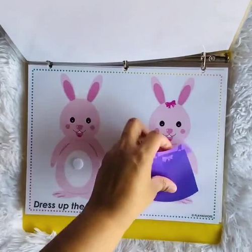 Easter Busy Book, Toddler Learning Binder, Quiet Book, Spring Busy Book