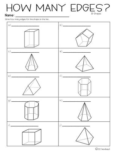 Geometry Review (Shape Properties, Classifying Shapes, Prisms vs Pyramids)