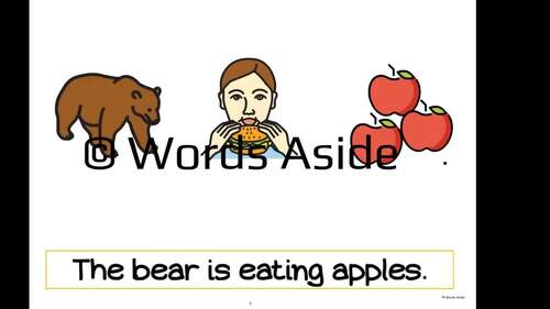 AAC Reading Writing Literacy with Symbols by Words Aside | TPT