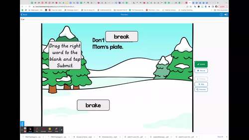 Choose a Homophone and Decorate a Christmas Tree BOOM Cards | TPT