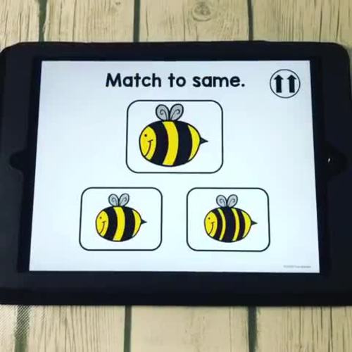 Digital Same and Different Task Cards {For Distance Learning} | TPT