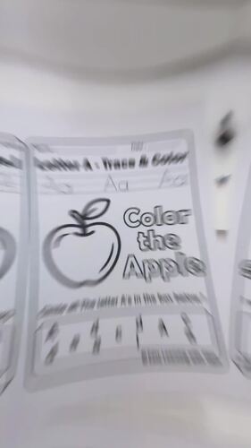 Alphabet Worksheets: Tracing, Coloring, and Letter Hunt | TPT