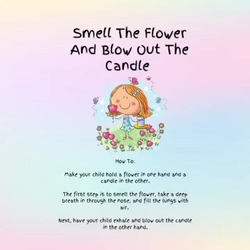 Mindful Breathing Exercises Book for Children, Mindfulness Breathing ...