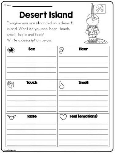 Tightening Tension: 5 + 1 Senses Writing Prompts: Seven Steps to ...