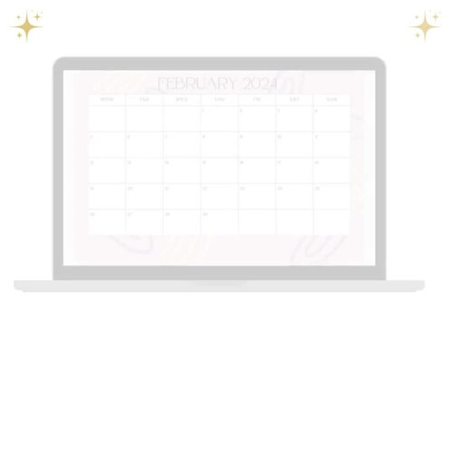 Downloable Modern Pastel Digital Calendar for Teachers - 2024 - A4 or ...