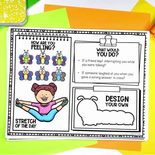Lunch Bunch SEL Social Skills Friendship Group Counseling Worksheets ...