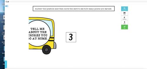 BACK TO SCHOOL, CONVERSATION STARTERS CARDS, DIGITAL BOOM CARDS by SLP ...