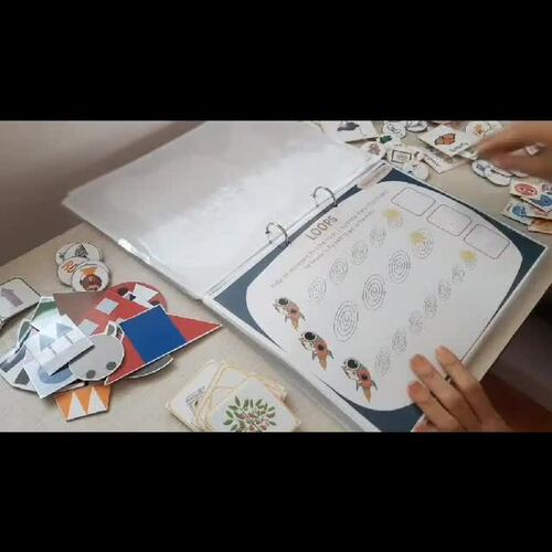 Coding Busy Book Printable Toddler Activities Montessori Homeschool kids