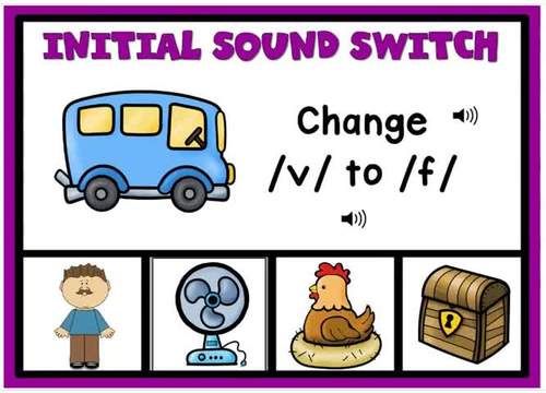 Phoneme Substitution Digital Activities | Phonemic Awareness ...