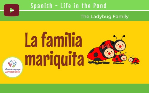 Spanish Instructional Video ~ The Ladybug Family by Little Language ...