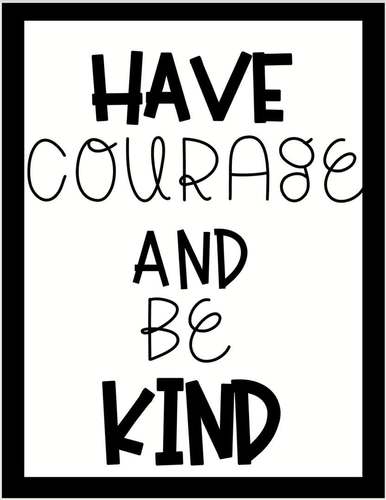 Motivational Posters in Black and White - Growth Mindset Posters