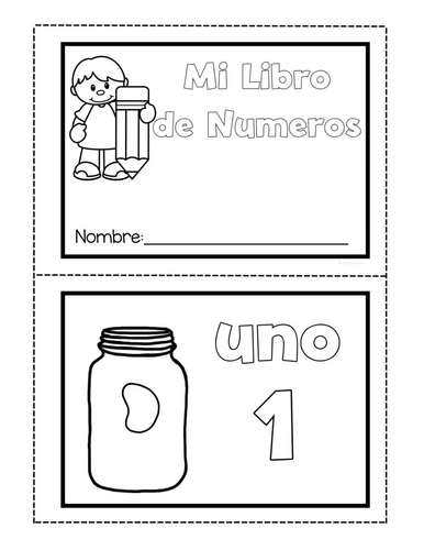 Pre-k Math | Los Numeros del 1 al 10 by E is for Eri | TPT
