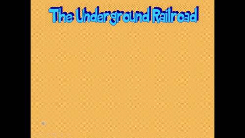 The Underground Railroad PPT with Audio Narration. Grades 4 - 8 | TpT