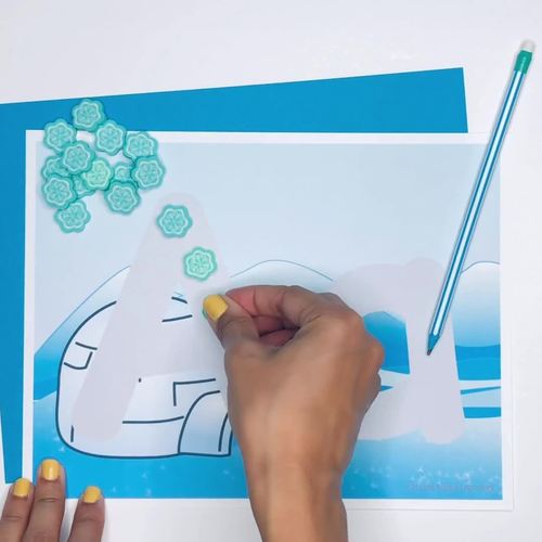 Winter Alphabet and Number Literacy Mats - Winter Wonderland! | TPT