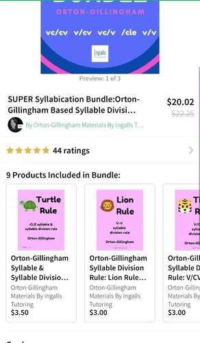 SUPER Syllabication Bundle:Orton-Gillingham Based Syllable Division ...