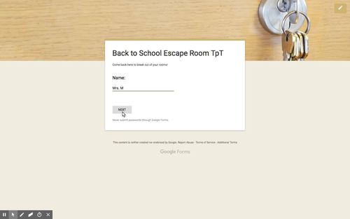 Back to School: DIGITAL Breakout / Escape Rooms by Read Write Teach ELA