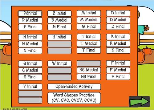 Fall Articulation - Pumpkin Articulation Activity by SLP Happy Hour