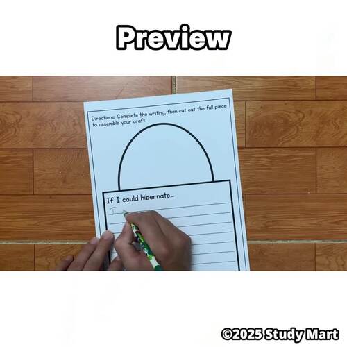 Hibernation Writing Craft | Winter Hedgehog Bulletin Board Craft by ...