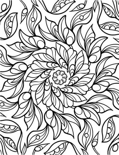 Flowers Mandala Coloring Pages by NoDowdy | TPT