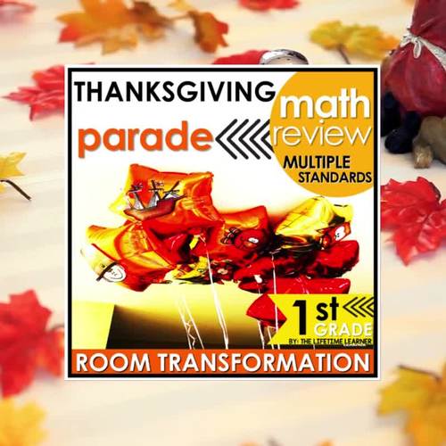 Macy's Thanksgiving Day Parade | Thanksgiving Math 1st Grade | TpT