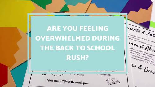 EDITABLE Syllabus Template for Secondary Spanish Class | Google and ...