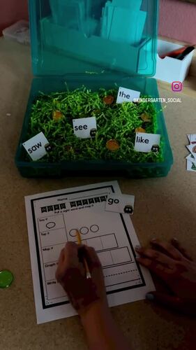 Sensory Bin- March by Nicole Jarboe- The Teacher Social | TPT