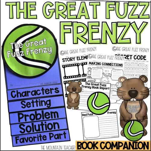 The Great Fuzz Frenzy Read Aloud Activities with Crafts for Forest Theme