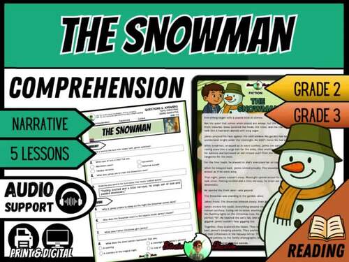 The Snowman | Reading Comprehension | Grade 2/3 by Bitesize Education