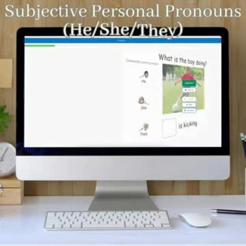 Pronouns Bundle - Boom Cards™ by Suzuki Speech Therapy | TPT