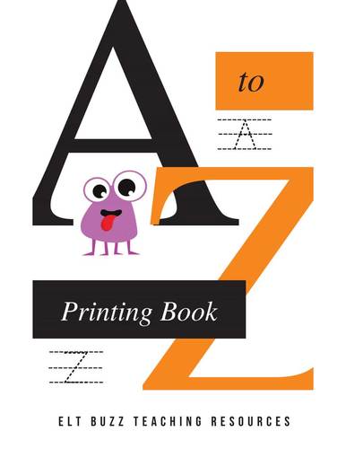 A to Z Printing Book. Primary. Children. Printing. Workbook. Homeschool ...