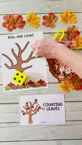 Counting Leaves 1 - 12 - Fine Motor, Numbers, Number Words, Ten Frames ...
