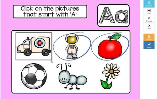 Boom Cards - Alphabet Fun (Distance Learning) by Miss Rainbow Education