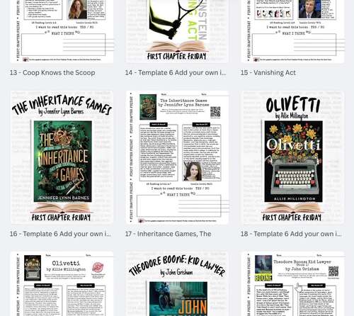 Word Nerd's MAY Reading and Writing Monthly Pre-Planned Calendar (Gr. 6-8)