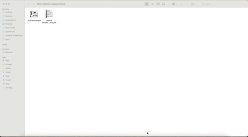 I Spy - Vehicles Adapted Book by The Autism Helper | TPT