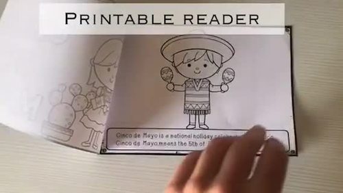 Cinco de Mayo Reading Comprehension Activities | Emergent Reader by Ms ...