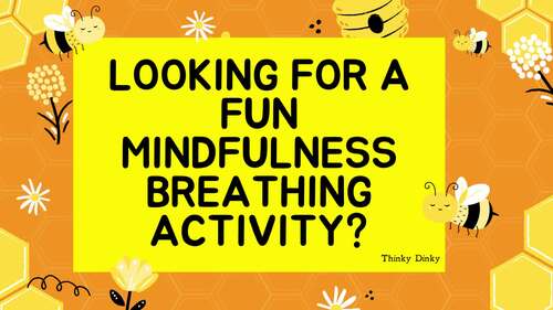 Bee Breath Lesson Plan: Mindful Breathing and Coloring Activity | TPT