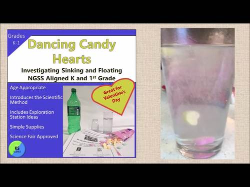 Valentine Science Candy Heart Experiment | Floating And Sinking Grade K ...