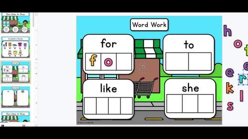 Digital Digraph Books Emergent Readers for Google Classroom and Seesaw