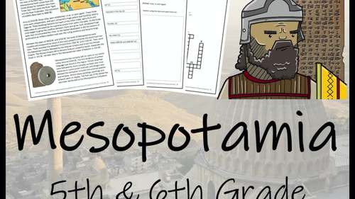Ancient Mesopotamia Close Reading Comprehension Activity | 5th Grade ...