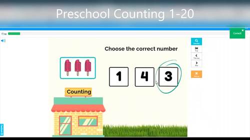 Counting to 20 Distance Learning BOOM CARDS ™ by Language Forum | TpT