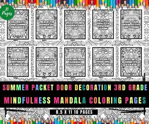 Summer Packet 3rd Grade, Door Decorations Saying, Word Wall | TPT