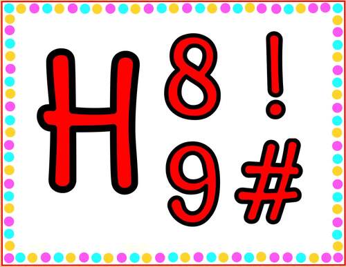 Printable Red Cute Bulletin Board Letters, Red Winter Large Alphabet ...