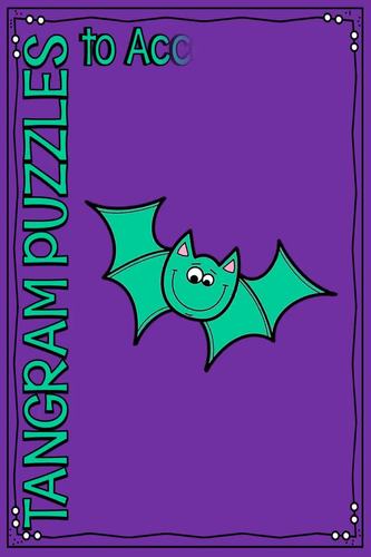 TANGRAMS TANGRAM PUZZLES to Accompany STELLALUNA Math Center Critical ...