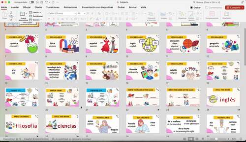 School Subjects & Class Schedule Questions TENER – PPT writing speaking ...