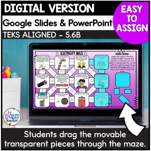 5th Grade Electricity Review Activity | Electrical Conductors ...