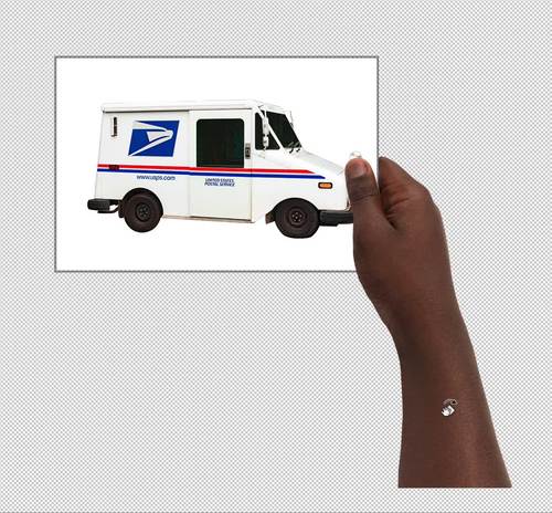 Stock Photo Person Of Color Child's Right Hand 'Holding' Paper | TpT