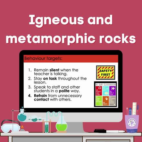 Igneous and metamorphic rocks (KS3) by CMGs Science lessons | TPT