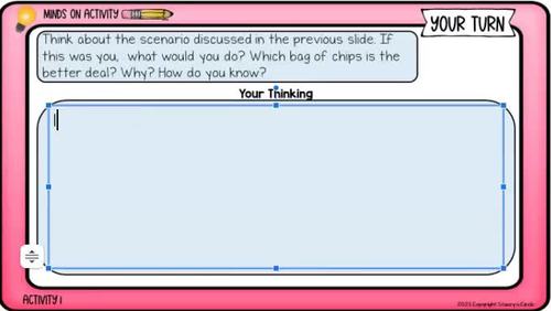 Grade 6 Rates and Ratios 2020 Ontario Math Digital Google Slides :B Number