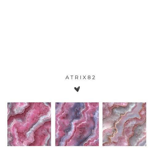 Rose Gold Agate Digital Paper, Glamorous Marble Geode Textures ...