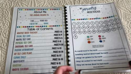 Self Care Workbook | Mindfulness | SEL | Personal Growth | Self Love